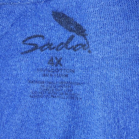 Sada | Shirts | Sada Men T Shirt 4x Shade Of Blue Color Work Wear ...